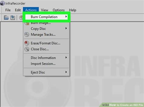Ways To Create An ISO File WikiHow