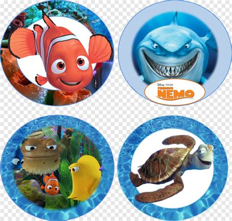 Finding Nemo Characters Free Icon Library