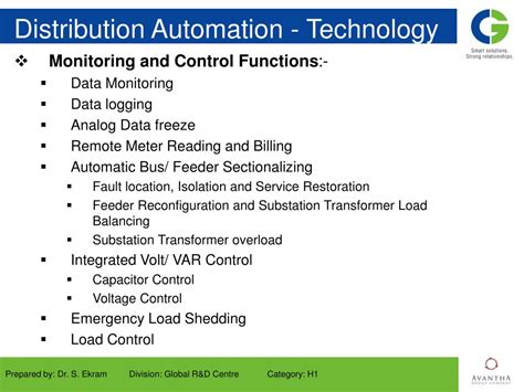 Ppt Smart Distribution Automation And Management System Powerpoint Presentation Id 4597846