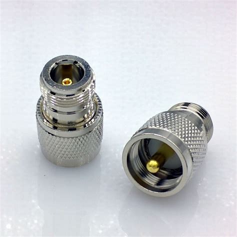 Uhf To N Rf Coaxial Connector Sl16 M Type Male To N Type Female