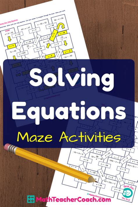 Systems Of Equations Maze Activity Answer Key Tessshebaylo