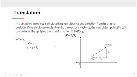 L05 2d Transformation Part 1 Explained In Bangla Computer Graphics Youtube