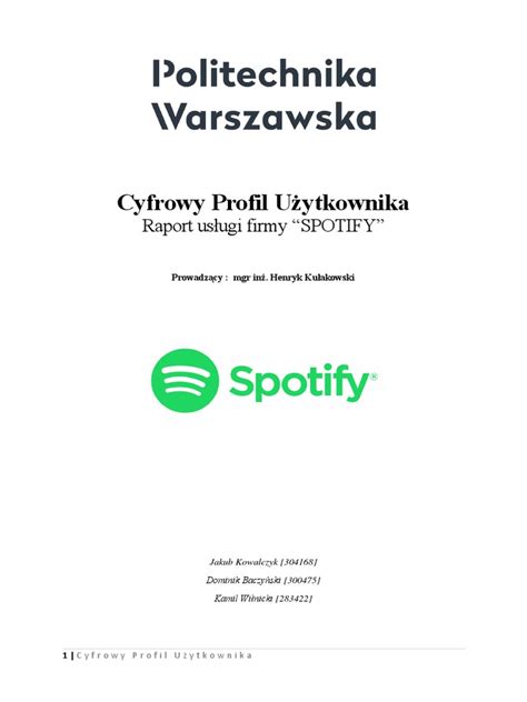 Cpu Spotify Pdf