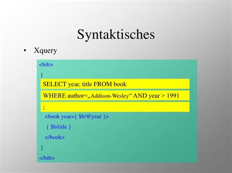 Ppt Xml Query Powerpoint Presentation Free Download Id6556383