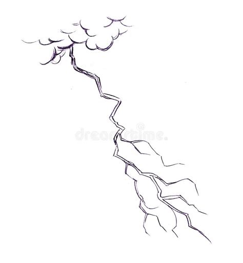 How To Draw Thunder Lightning