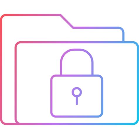 Secure Folder Generic Gradient Icon