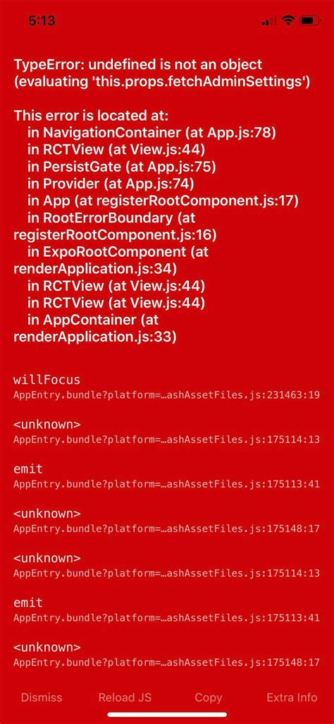 Javascript Undefined Is Not An Object When Evaluating A Redux Action Thispropsfunction