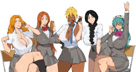 Dr Octojuice Inoue Orihime Matsumoto Rangiku Nelliel Tu Odelschwanck