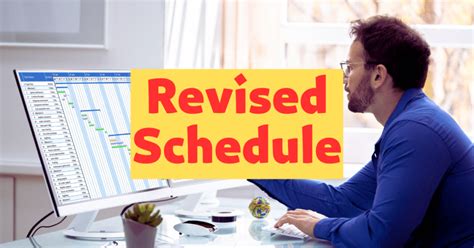 Revised Schedule Everything You Need To Know Pm Pro Guide