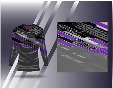 축구 경주 게임 저지 벡터를 위한 스포츠 저지 및 티셔츠 템플릿 스포츠 디자인 프리미엄 벡터