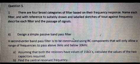 Solved Question 6 1 The Application Of An External Voltage Chegg Com