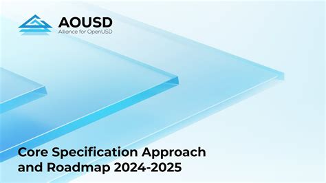 Openusd Roadmap Whats Next For 3d Scene Description Technology The