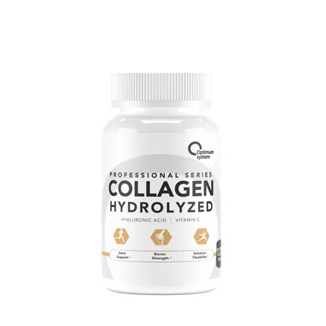 Купить Optimum System Collagen Hydrolyzed 120 caps - Коллаген в капсулах