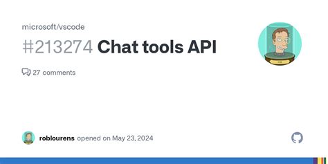 chat tools api · issue 213274 · microsoft vscode · github