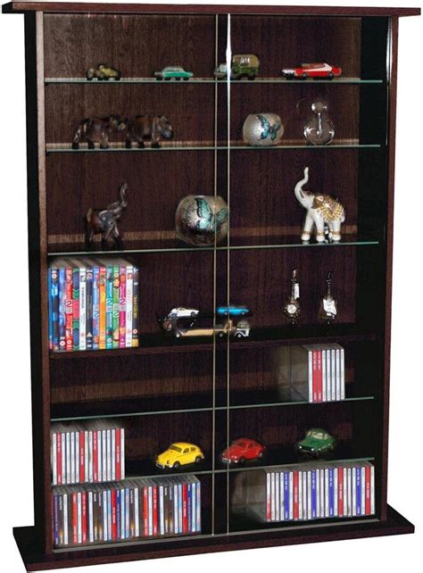 Watsons Boston Glass Collectable Display Cabinet 600 Cd 255 Dvd