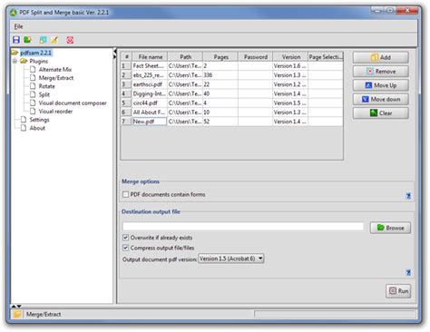 Pdf Split And Merge Break Join Rotate Mix And Visually Reorder Pdfs