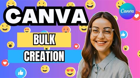 How To Bulk Create In Canva Bulk Creation In Canva Tutorial Youtube