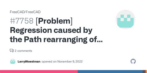 Problem Regression Caused By The Path Rearranging Of A Few Weeks Ago