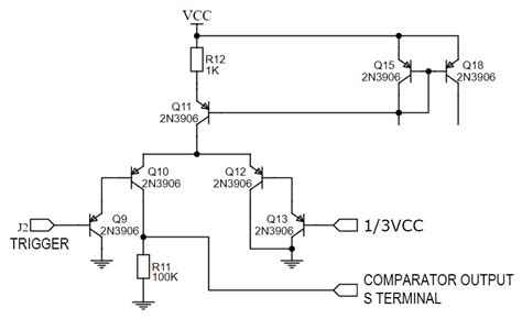 Build Discrete 555 Timer Using Transistor Diy Xtronic