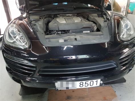 포르쉐 카이엔 엔진오일 교환 일산 포르쉐 정비 수입차 정비 네이버 블로그