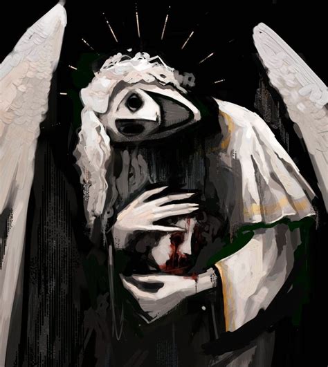 Alt Gabriel☆ Mandela Art Creepy Art Horror Art