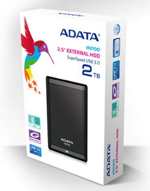 ADATA Launches Stylish HV External Hard Drive TechPowerUp