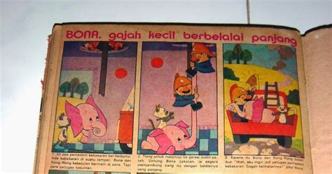 Dunia Nostalgia 80 An Bona Gajah Kecil Berbelalai Panjang