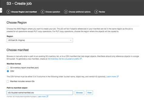 Transcoding Video Files With S3 Batch Operations Aws Storage Blog