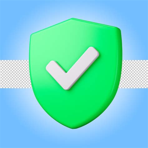 Premium Psd Secure 3d Icon