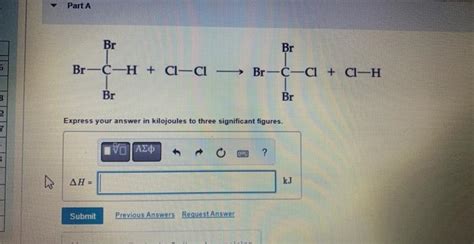 Solved Use Bond Enthalpies In The Table Below To Estimate Δh