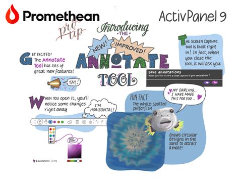 annotate on your activpanel 9 learn promethean