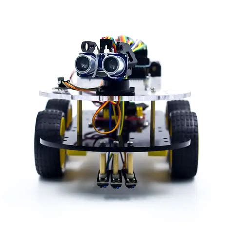 Robowiz Robot Car Kit Multi Functional 4wd Robot Car Chassis Kits