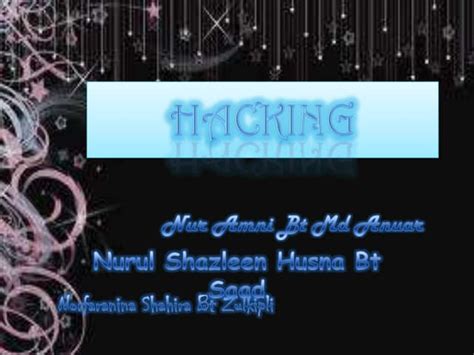 hacking ict ppt