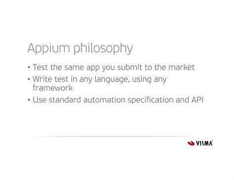 Test Automation Of Mobile Apps Ppt