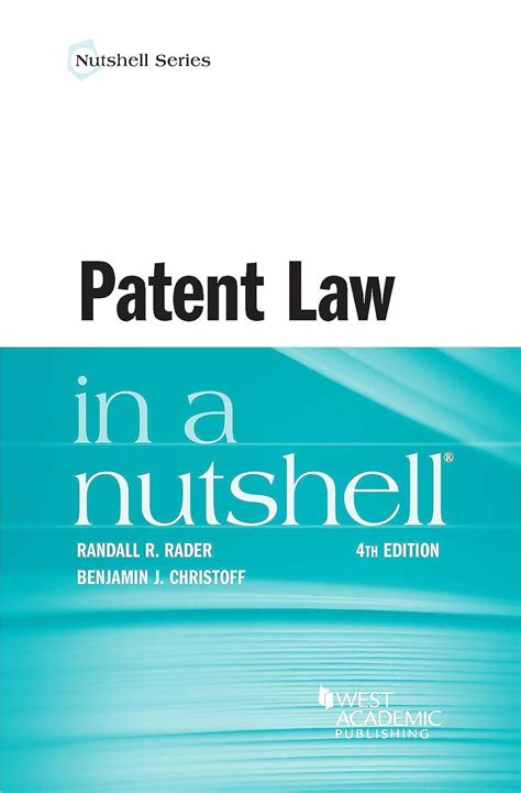 Buy Patent Law In A Nutshell Nutshell Series Book Online At Low Prices In India Patent Law
