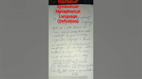Figurativesymbolicalmetaphorical Language In English Literature With Figurativesymbolicalmetaphorical Language In English Literature With