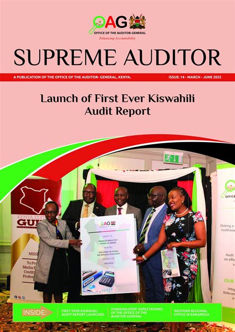 Auditor General Kenya On Twitter To Access Issue 14 Of The Supreme