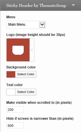 Free Sticky Header Plugin For WordPress ThematoSoup