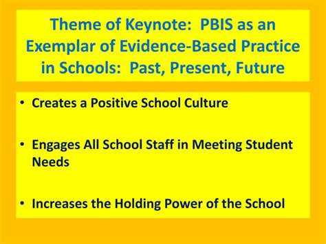 PPT Expanding The Effectiveness Of Babe Wide PBIS Implementation National PBIS