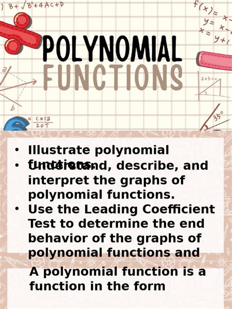 Polynomial Functions 1 Pdf Polynomial Function Mathematics