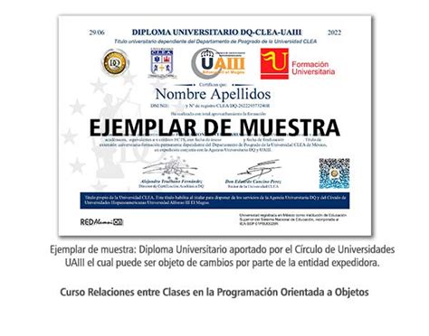 Curso De Relaciones Entre Clases En La Programación Orientada A Objetos • Formación Universitaria