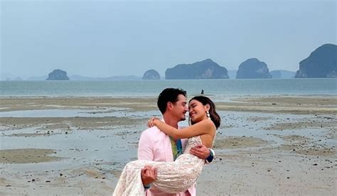 รวมรูปภาพของ อนันดา ณัฐ จัดฉลองแต่งริมทะเล ชุดเจ้าสาวแซ่บมาก รูปที่ 10 จาก 25