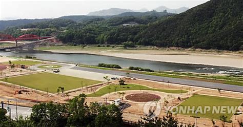 단양 생태체육공원 야외공연장으로 인기