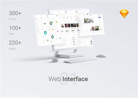 web interface 2 sketch xd psd webpage design web interface