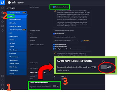 Unifi Auto Optimize Network