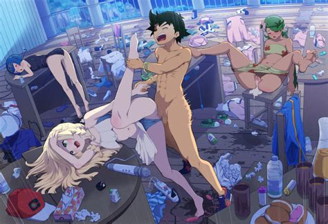 Rule 34 1boy 2d 3girls After Sex Clothing Aside Cum Cum In Pussy Cum