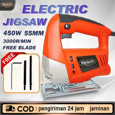 Jual Mesin Gergaji Jigsaw W Kekuatan Tinggi Mesin Gergaji Kayu Jig Saw Mesin Potong Kayu