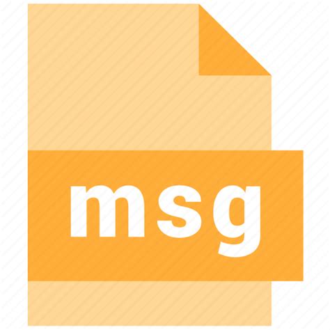 Msg Outlook Mail Message Icon Download On Iconfinder