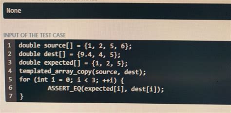 solved templated array copy write a function inamed