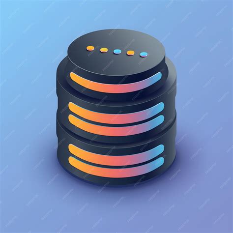 Premium Photo Isometric Data Center Infrastructure Illustration